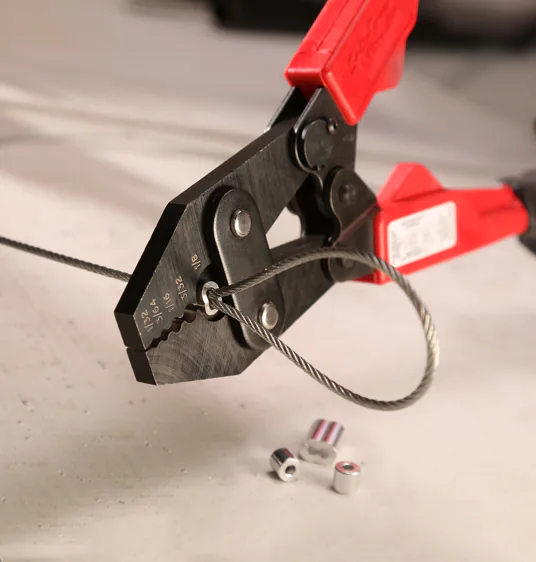 Wire Rope Tools for Crimping, Cutting, and Swaging | Sargent Tools